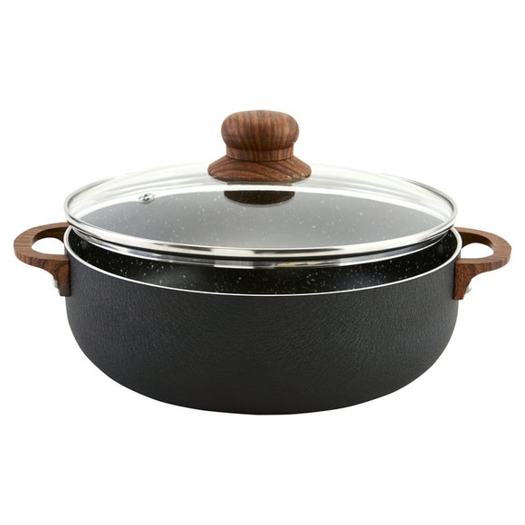 Imusa | Kitchen | Jumbo 9 Qt Black Stone Caldero Cooking Potwok | Poshmark